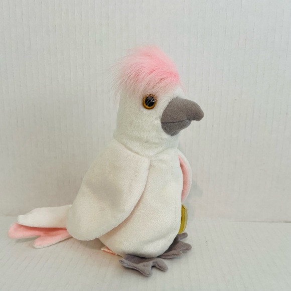 Ty | Toys | Vintage 998 Ty Beanie Babies Kuku The Cockatoo Plush | Poshmark